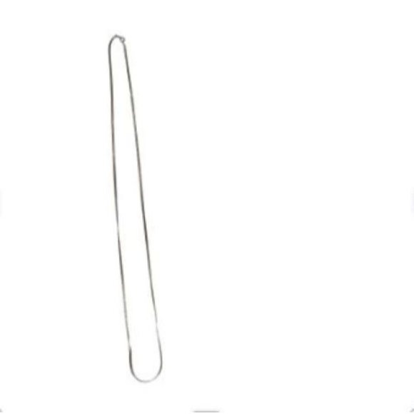 Unbranded | Jewelry | Silver Tone Fishtail Chain Necklace Everyday Wear ...